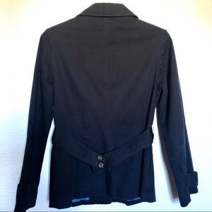Apostrophe | Jackets & Coats | Apostrophe Navy Trench Cotton Button ...